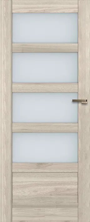 Interiérové dveře vasco doors BRAGA model 5 Průchozí rozměr: 70 x 197 cm, Orientace dveří: Levé dveře, Dekor: Dub riviera
