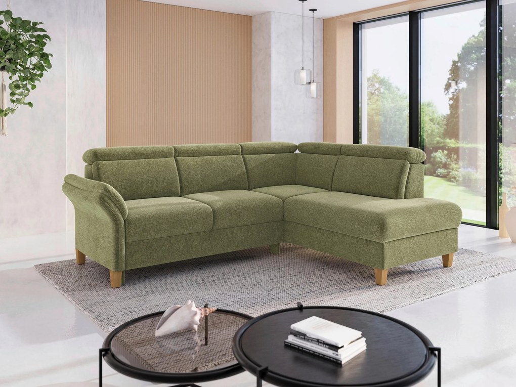 XXXLutz ROHOVÁ SEDAČKA, textil, světle zelená Sit & More - Sedací soupravy - 00014402575H