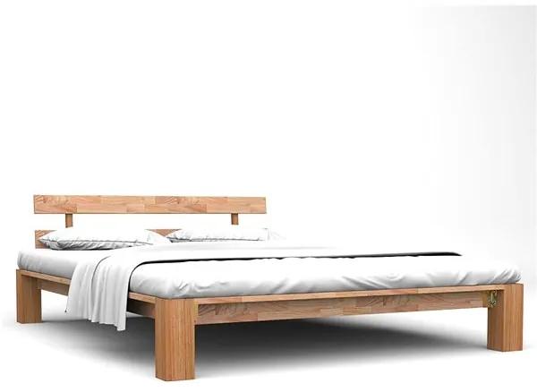 Rám postele masivní dubové dřevo 160x200 cm