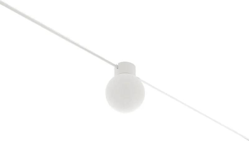 Linealight 10115 Oh!-C, bílé svítidlo pro lankový systém Mono, 6W LED 3000K, prům.14cm