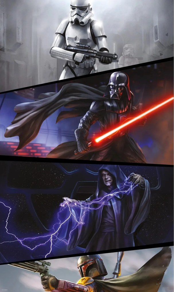 Komar Vliesová fototapeta Star Wars Moments Imperials 120 x 200 cm