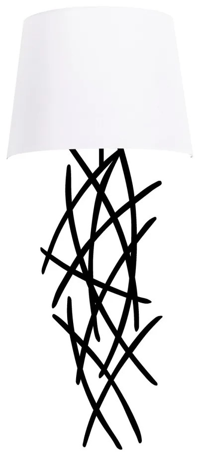 Nástěnná lampa Asaf I bílá