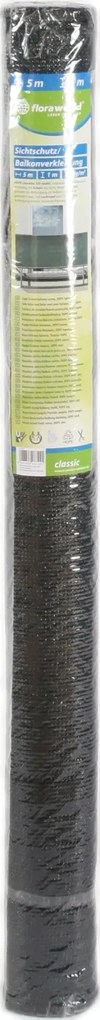 FLORAWORLD Balkónová zástěna Classic HDPE zelená 1 x 5 m