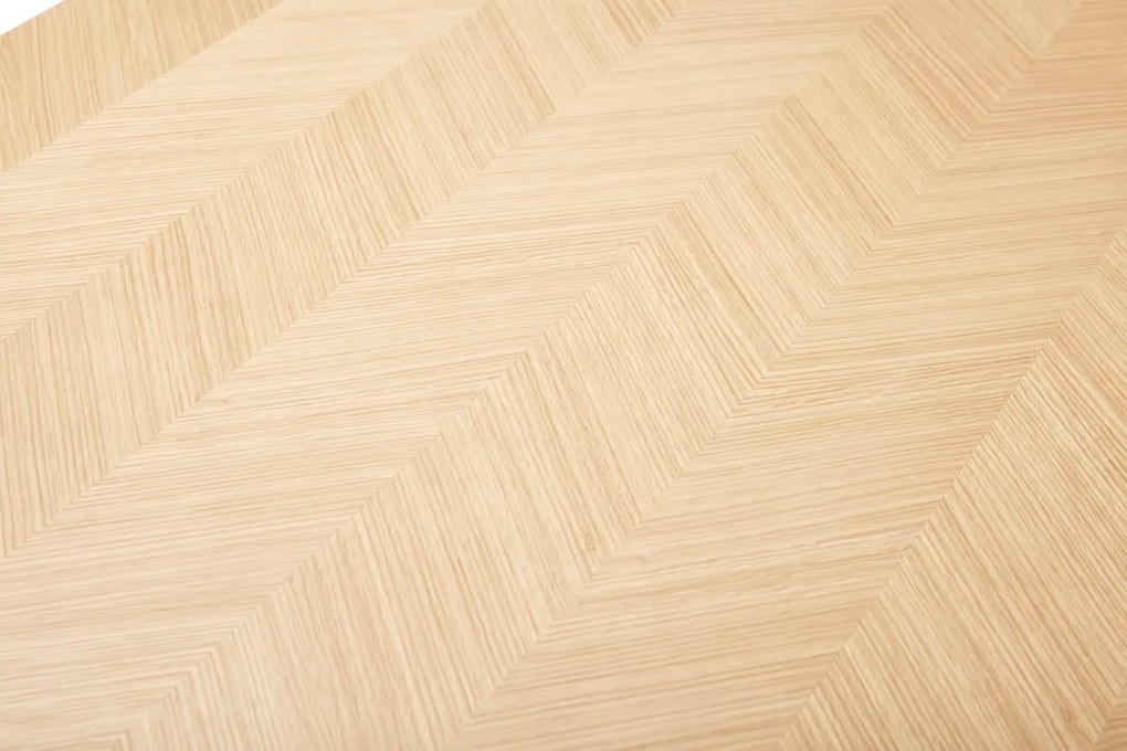 HÜBSCH Jídelní stůl HERRINGBONE 200x100 cm světlý 881316