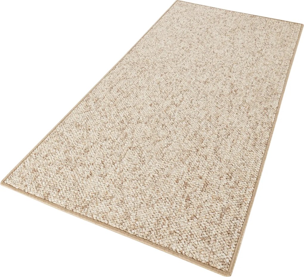Behúň Wolly 102842, 80x200, béžová, obývacia izba, BT Carpet