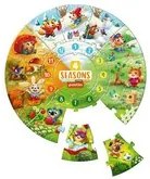 CUBIKA Puzzlika 15238 Čtyři roční doby - naučné puzzle 17 dílků