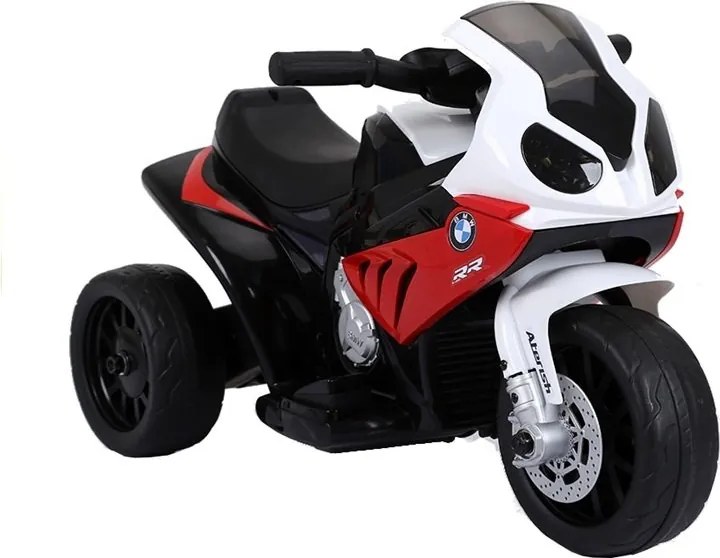 LEAN CARS Elektrická tříkolka motorka BMW S1000RR, červená