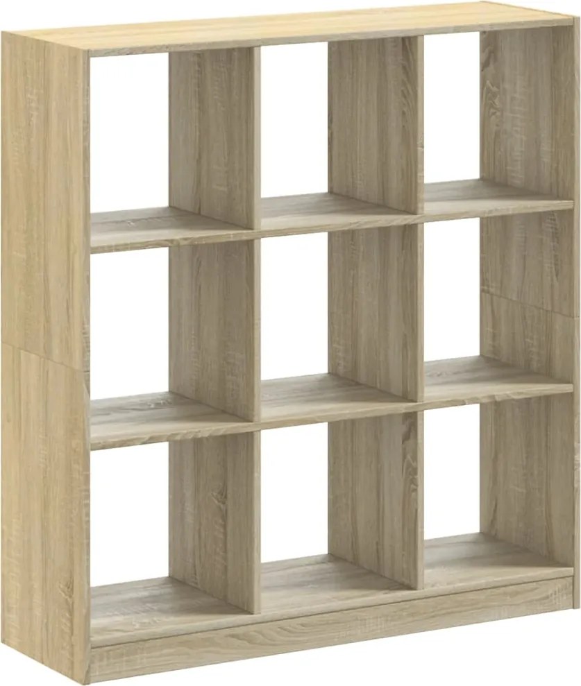Knihovna dub sonoma 102 x 32 x 108 cm kompozitní dřevo 3307839