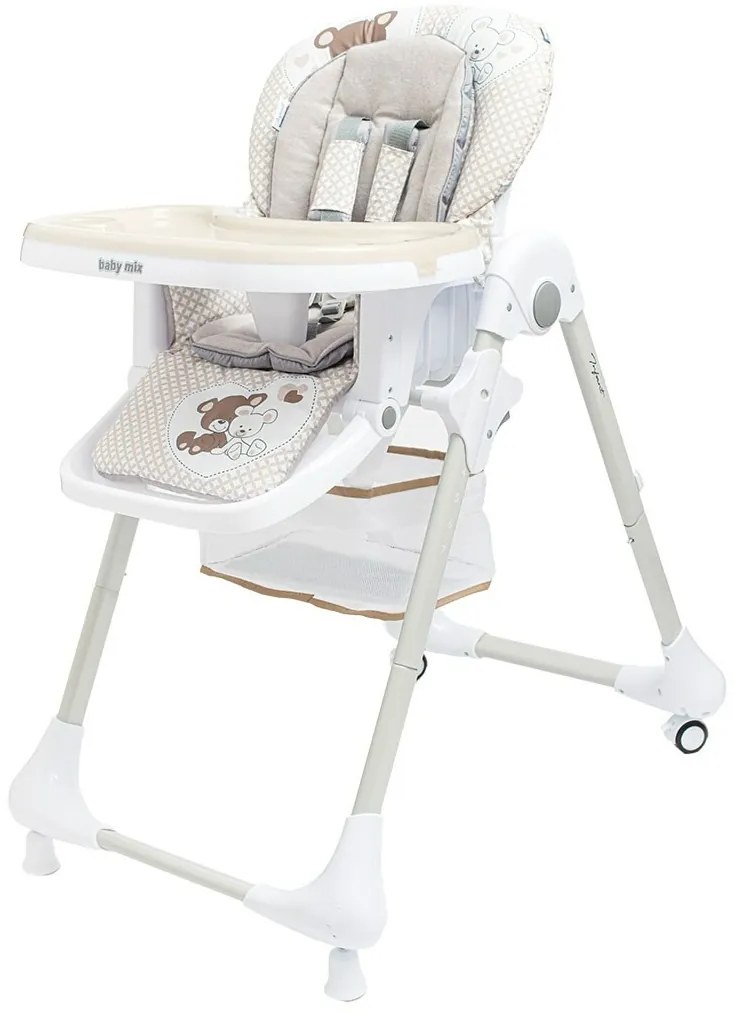 Jídelní židlička Baby Mix Infant latte