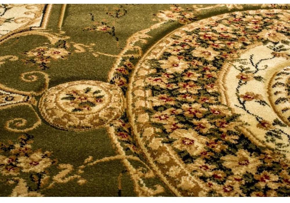 Kusový koberec klasický vzor 3 zelený 250x350cm