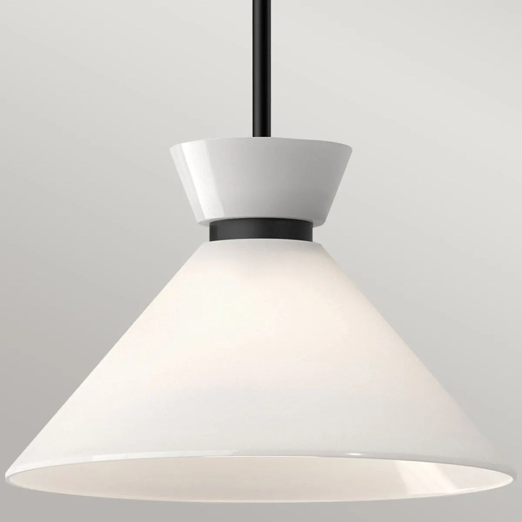 Elstead HALSTON PM-BK černý lustr do kuchyně 1xE27