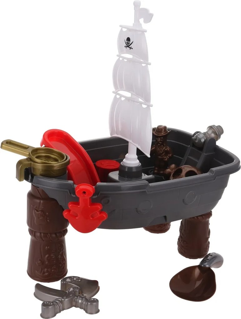 Koopman Dětský hrací set Pirate ship, 13 ks