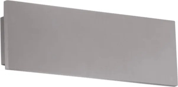 FAN LED-PARKER-AP50 GR Venkovní nástěnné svítidlo LED PARKER šedý beton 16 W 2000 lm 4000 K IP65 10,2 x 50 x 4,5 cm - FANEUROPE