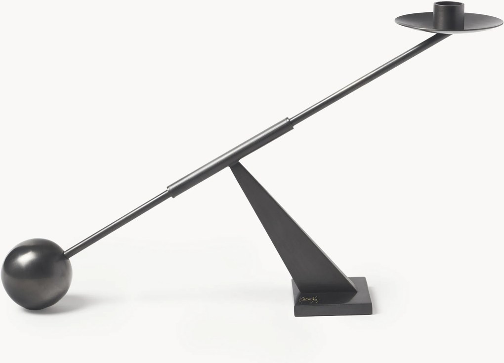 Designový kovový svícen Interconnect
