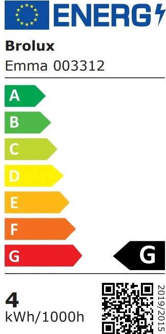 LED podsvícení Emma 4W DW