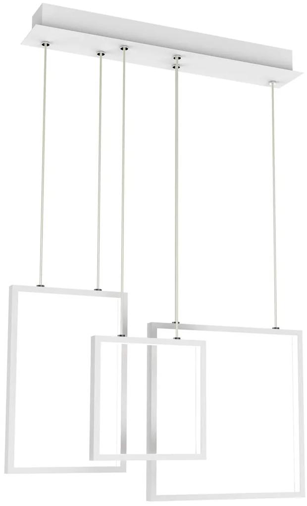 LED závěsné moderní osvětlení nad jídelní stůl CATANZARO, 36W, denní bílá Clx