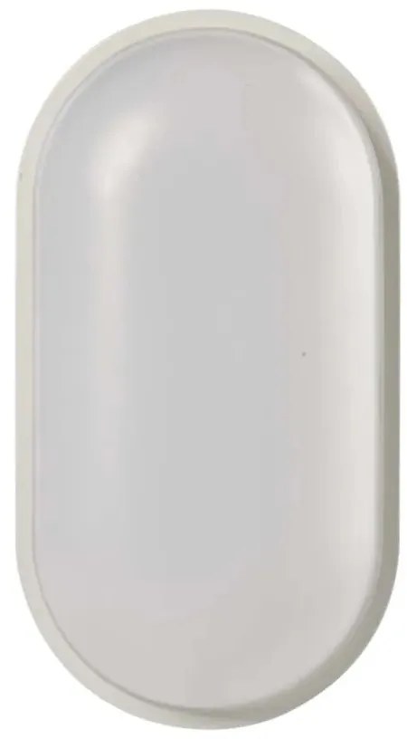 Emos lighting LED přisazené svítidlo QARI, oválné bílé 20W neutrální bílá, IP65 1539722010