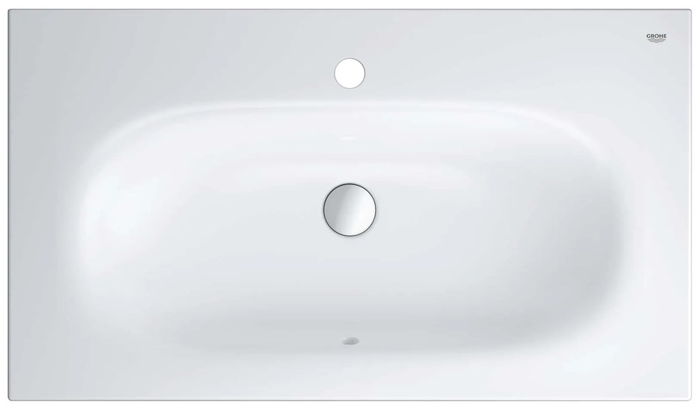 Grohe Essence - Umyvadlo s přepadem 80x46 cm, PureGuard, alpská bílá 3956700H