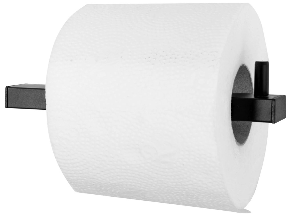 Držák na toaletní papír REA 392599 černý mat