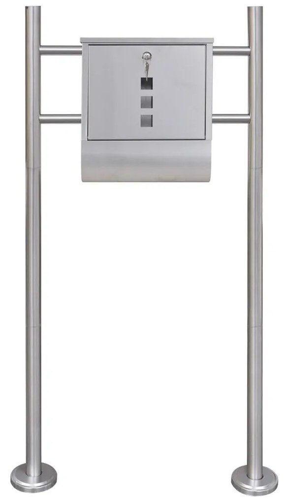 Poštovní schránka Gio na stojanu z nerezové oceli