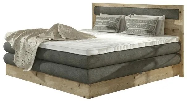 Sconto Postel boxspring DIORI přírodní/šedá