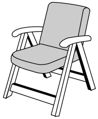 Doppler HIT UNI 7846 nízký – polstr na židli a křeslo