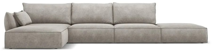 Světle šedá rohová pohovka (levý roh) Vanda – Mazzini Sofas