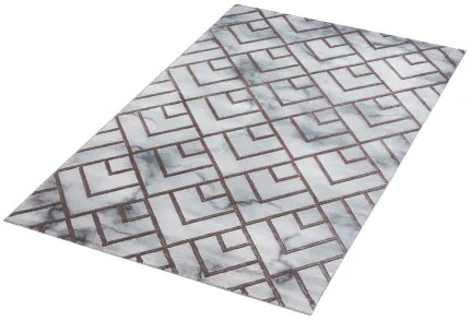 Koberce Breno Kusový koberec NAXOS 3813 Bronze, Šedá, Vícebarevné, 120 x 170 cm