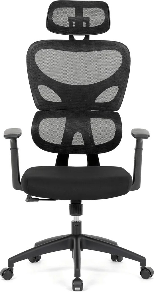 Ergonomická kancelářská židle LEXON - černá síťovina