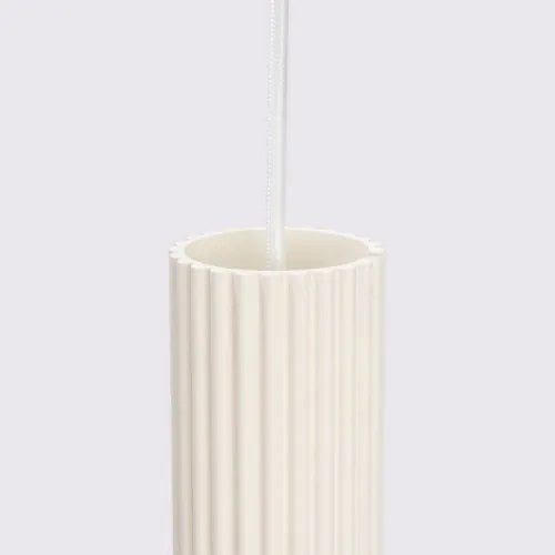Závěsné svítidlo SOLLUX KARBON 1 krémová GU10 1x10W bez žárovky SL.1592