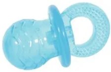 Zolux S.A.S. Hračka pes PACIFIER TPR POP dudlík 10cm tyrkys Zolux