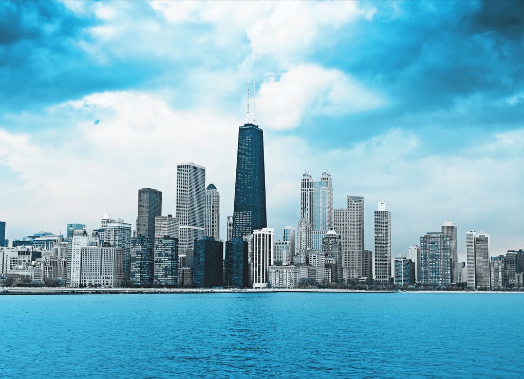 Malvis ® Tapeta Chicago panorama Vel. (šířka x výška): 288 x 200 cm
