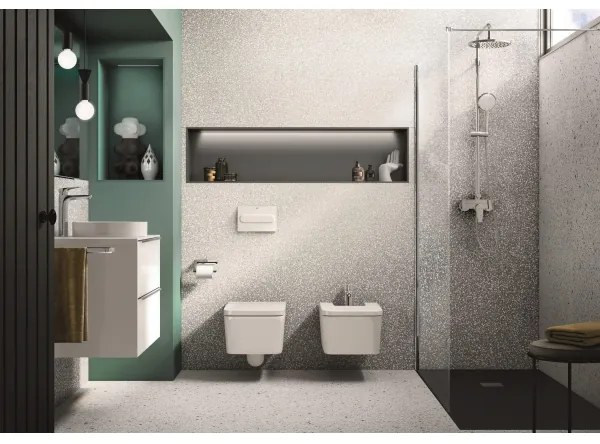 Roca A346537000 - Závěsné WC INSPIRA keramika/bílá