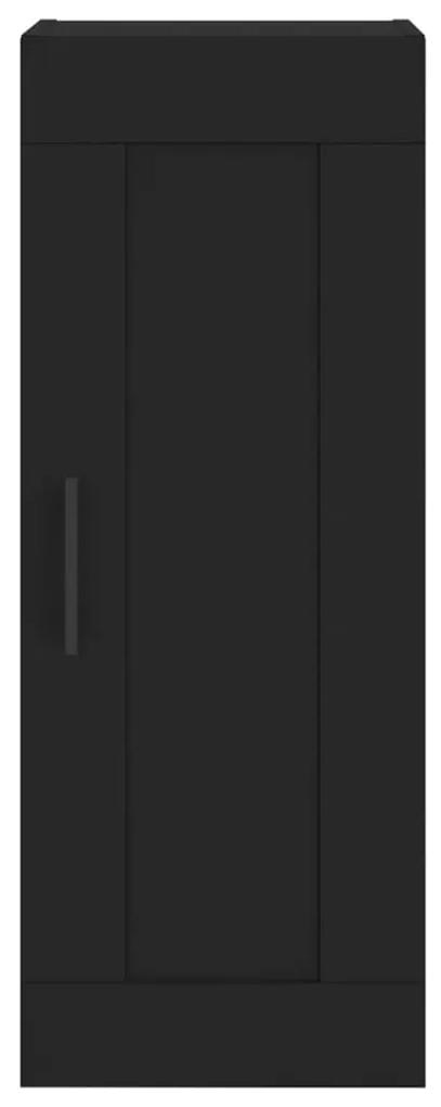 Skříň highboard černá 34,5 x 34 x 180 cm kompozitní dřevo,  3200410