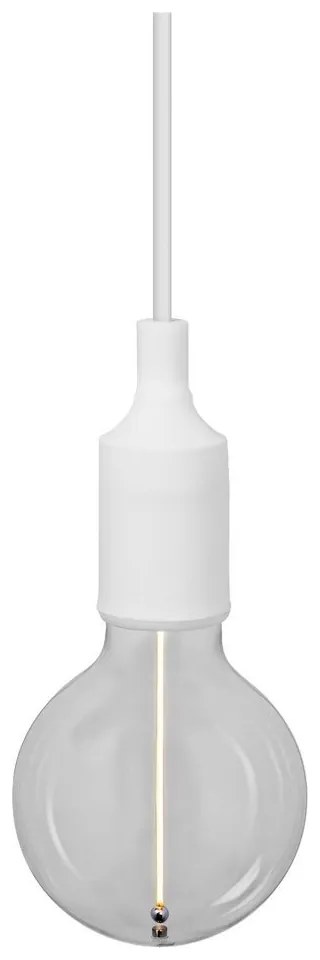 Bílé stropní svítidlo E27 max 15 W VINTAGE BELL