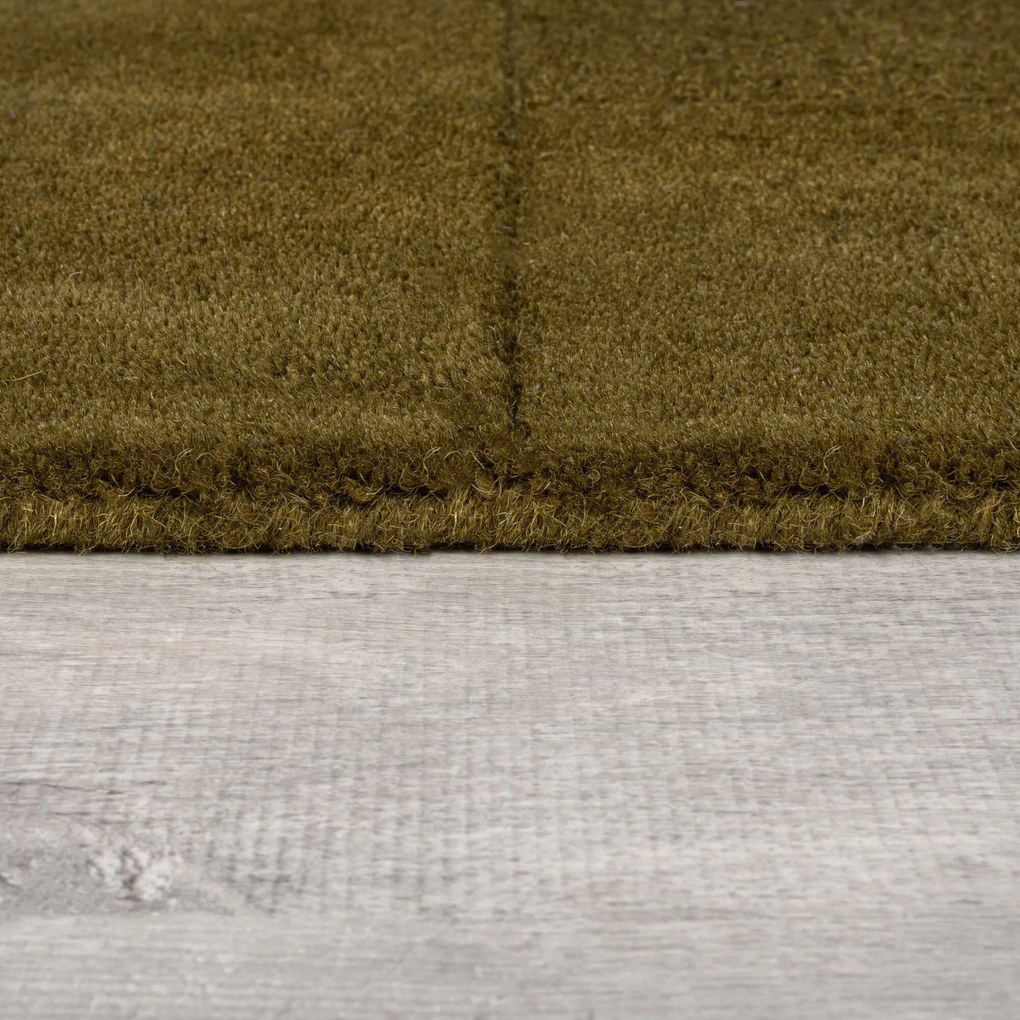 Flair Rugs, Běhoun Moderno Checkerboard Green, 60x230, zelená, chodba / předsíň