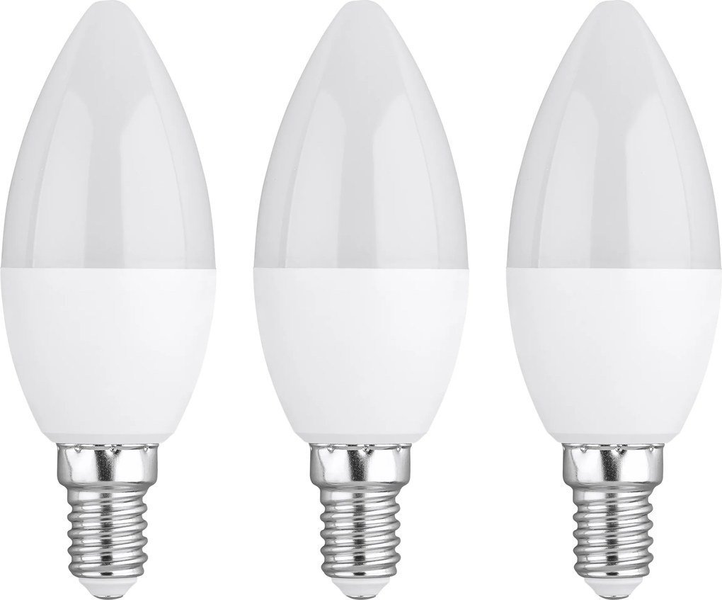 Livarno Home LED žárovka, 2 kusy / 3 kusy (4,2 W E14 svíčka, mléčný)
