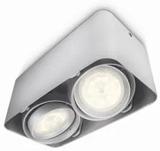 LED Stropní bodové svítidlo Philips Afzelia 53202/48/16 šedé 2700K