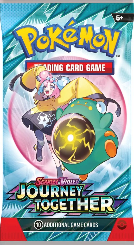 _Ostatní 1_ Hra Pokémon TCG SV09 Journey Together W2 booster set 10 karet v sáčku 101