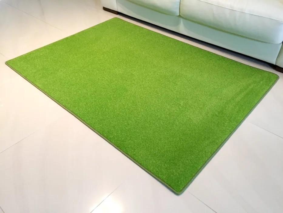 Vopi | Kusový zelený koberec Eton - 120x170 cm