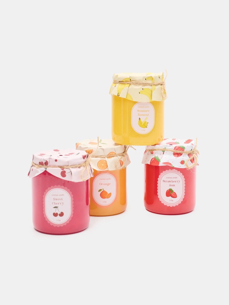 Sinsay - Vonná svíčka Strawberry Jam - červená