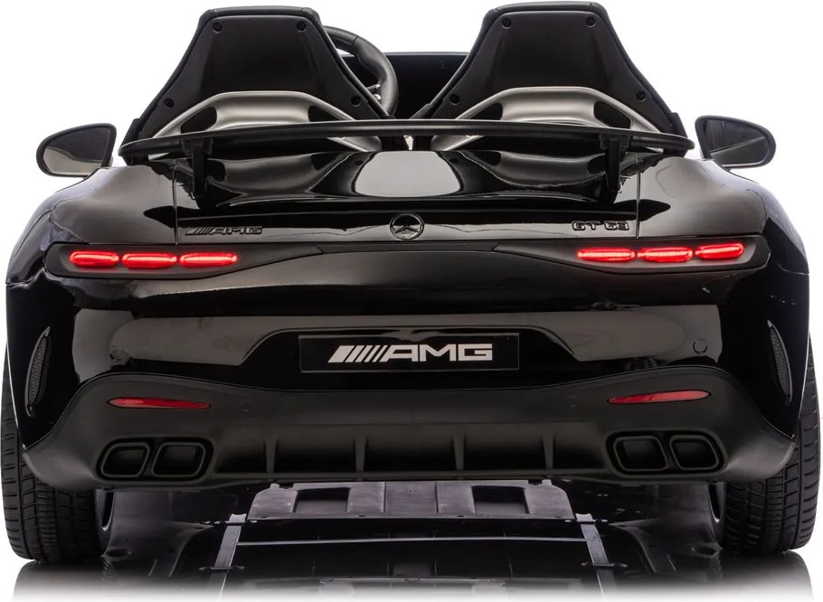 LEAN CARS Elektrické autíčko Mercedes GT63 AMG DK-GT63 24V LCD tichý motor černé