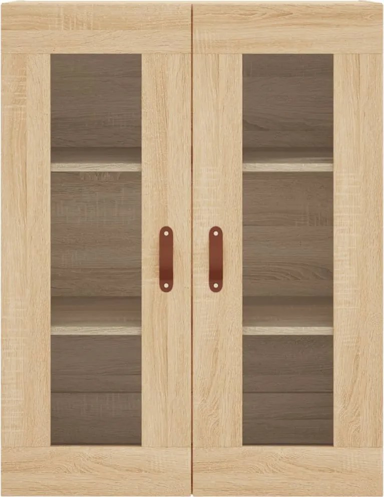 Skříň highboard dub sonoma 69,5 x 34 x 180 cm kompozitní dřevo 3198380