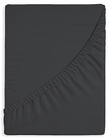 Matějovský napínací prostěradlo jersey s elastanem standard Antracitové na matraci: 180 x 200 cm