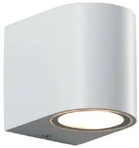 ACA Lighting Zahradní nástěnné LED svítidlo DASA 4W/230V/3000K/230Lm/40°/IP54, matně bílé