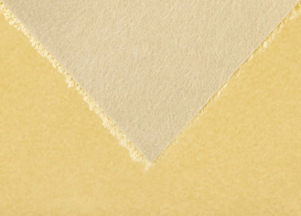 Condor Carpets, Metrážový koberec Carousel 350, na míru, šíře 4m, žlutá, filc, dětský pokoj