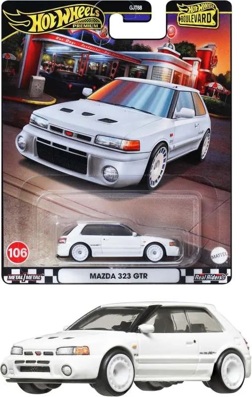 Mattel hot wheels boulevard mazda 323 gtr