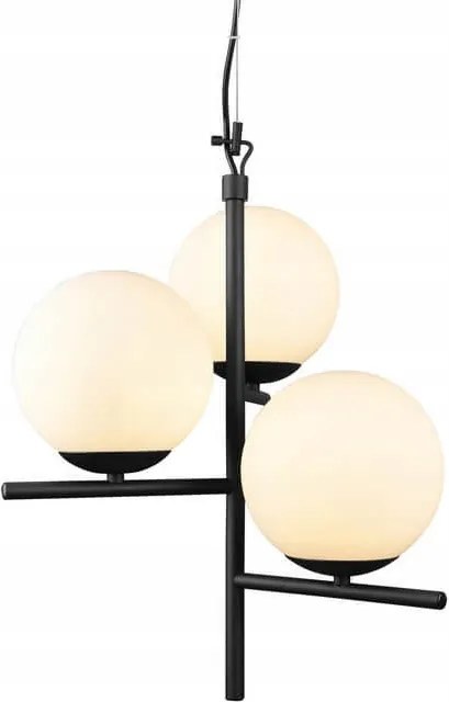 Závěsná molekulová lampa Pure 302000332 koule balls bílá černá