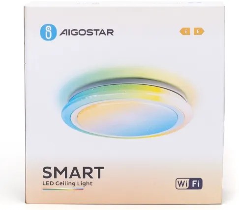 Aigostar-LED RGBW Stmívatelné koupelnové svítidlo LED/39W/230V 50 cm Wi-Fi IP44