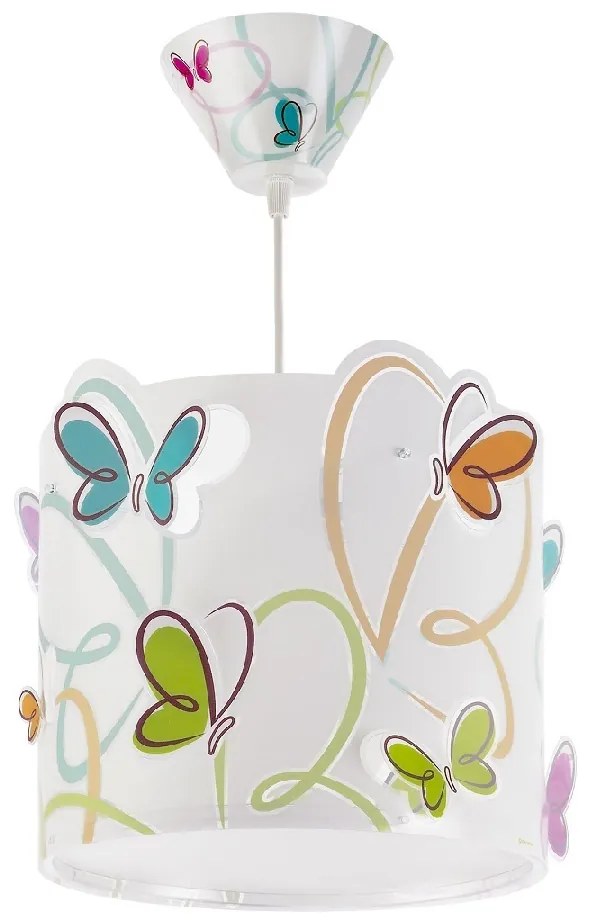 DALBER BUTTERFLY 62142 multicolor Dětské závěsné svítidlo